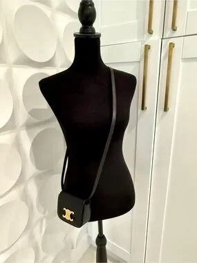 Celine | Bags | Celine Mini Claude In Shiny Calfskin | Poshmark